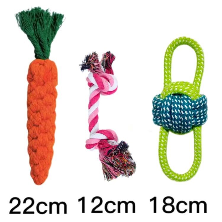 Собака молярная стойкая к кусанию хлопчатобумажная веревка игрушка маленькая собака среднего размера игрушка собачий