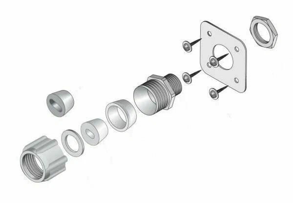 Устройство для ввода кабеля под теплоизоляцию LEK/U ССТ 2187253