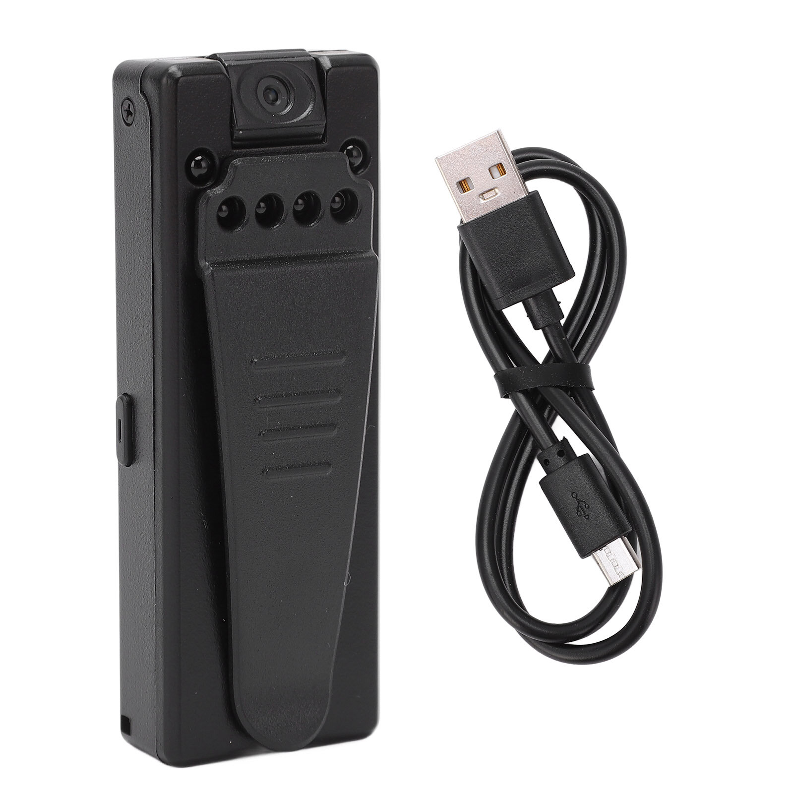 Mini Body Camera Camera Night View HD1080P 90 -градусный поддержка камеры 128 ГБ носимый видеоректограмм с зажимом для домашних видов спорта