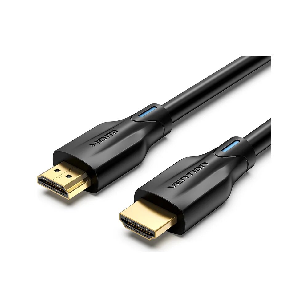 Кабель HDMI VENTION Ultra High Speed v2.1 with Ethernet 19M/19M - 2м AANBH