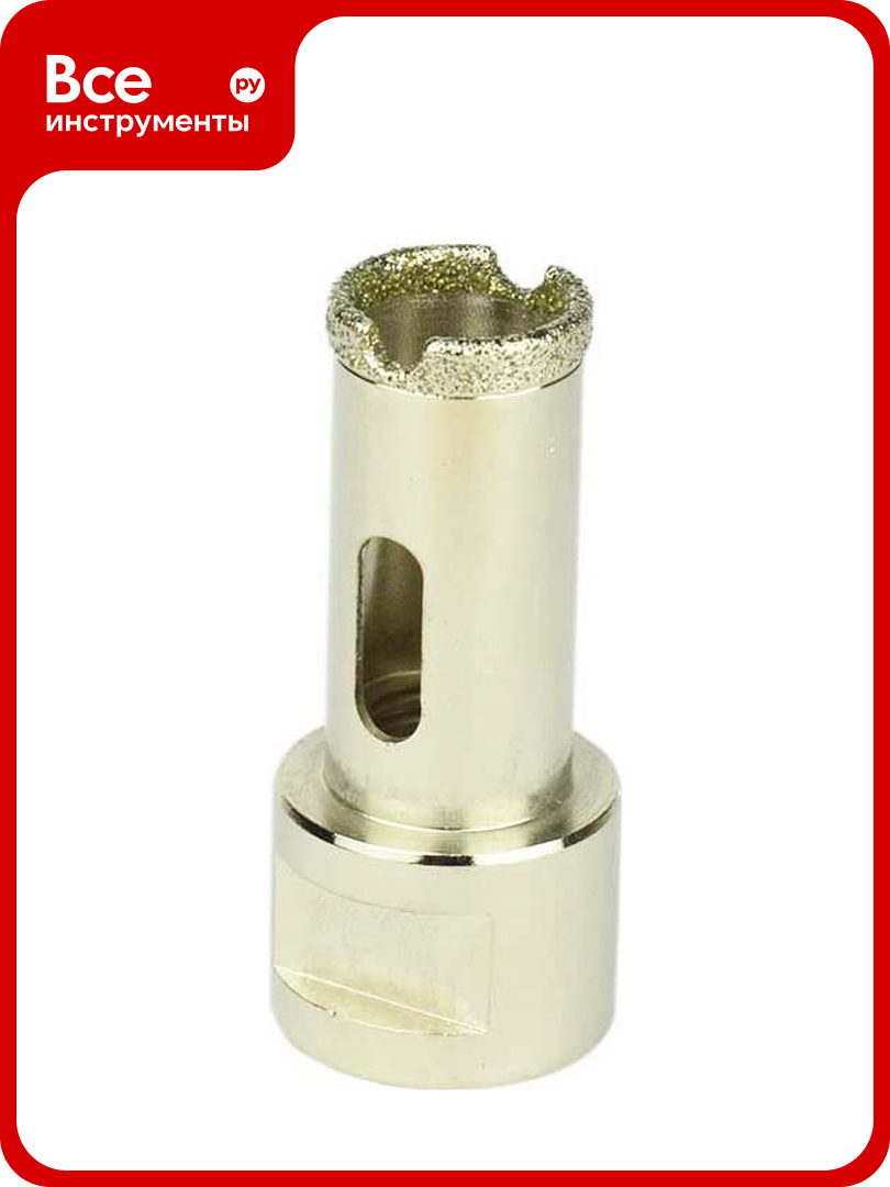 Коронка алмазная, гальваника (20х40 мм; М14) TECH-NICK TUK 136.600.6671 для прокладки электрических сетей