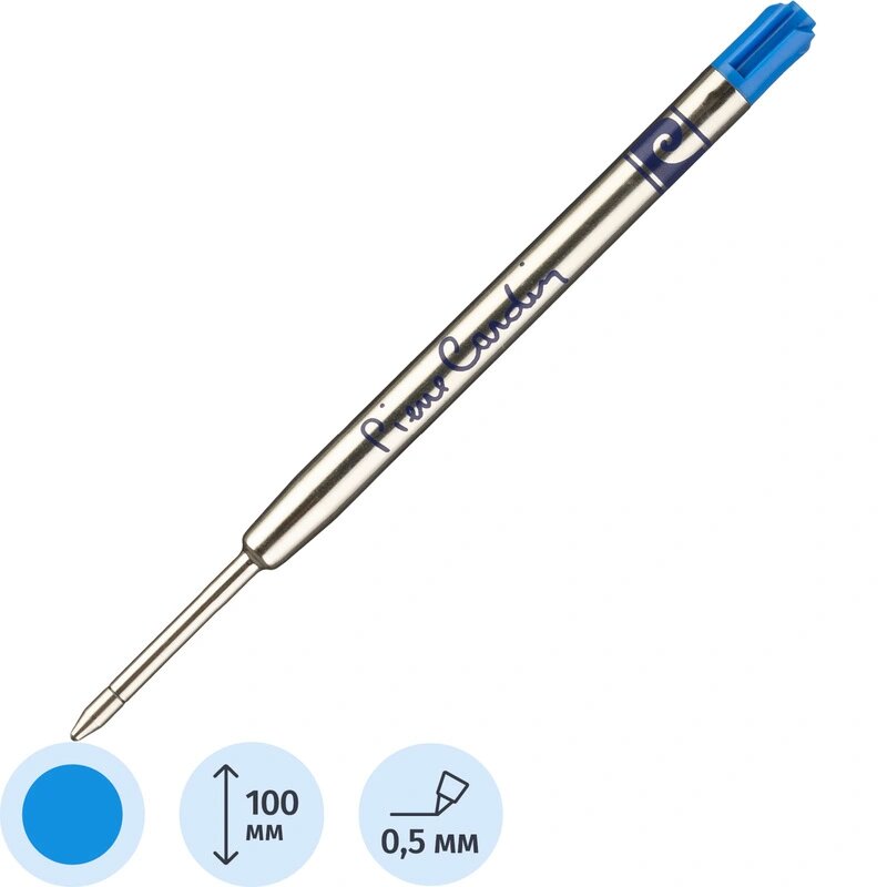 Стержень шариковый 100мм Pierre Cardin , масл, PC-310Р-02