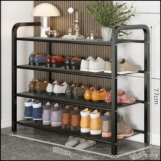 Обувница M955, напольная, металл, для 12 пар обуви, легкоразборная