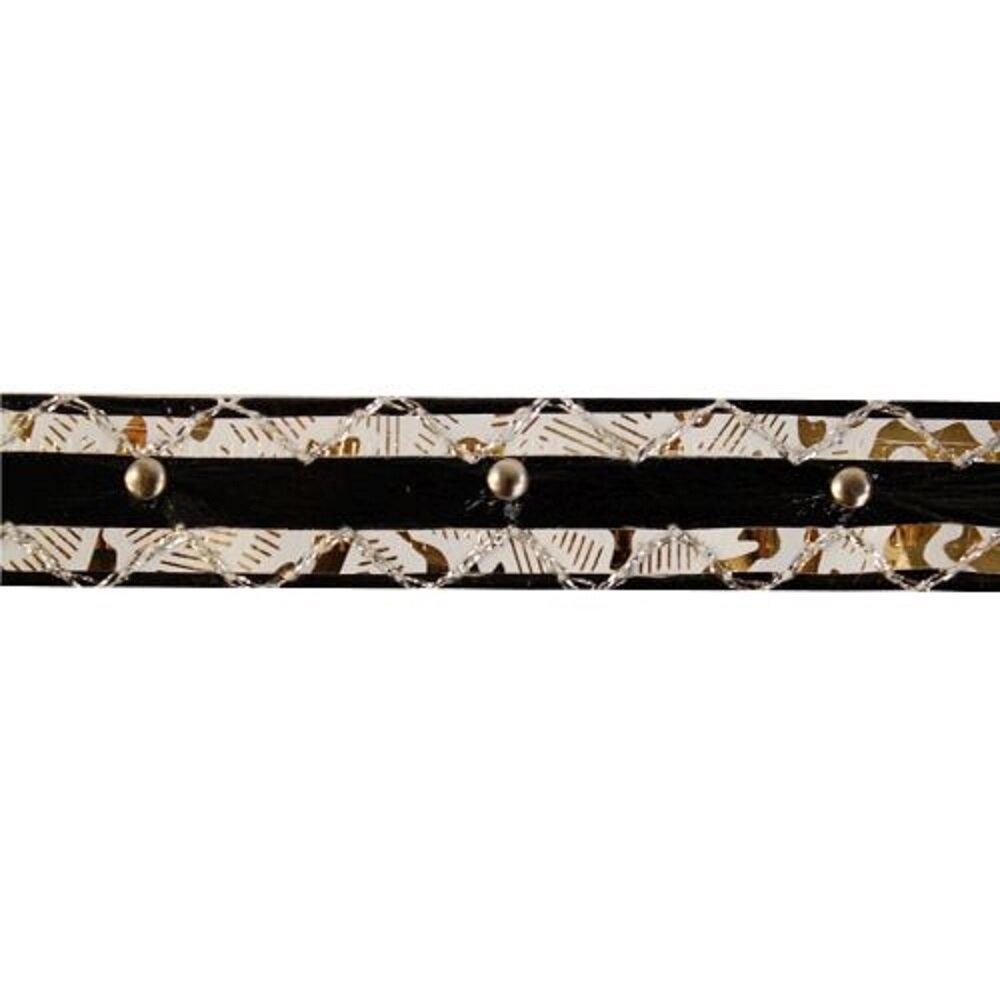 Тесьма декоративная отделочная с люрексом Айрис, A21-UG1286, 15мм*1,5 м