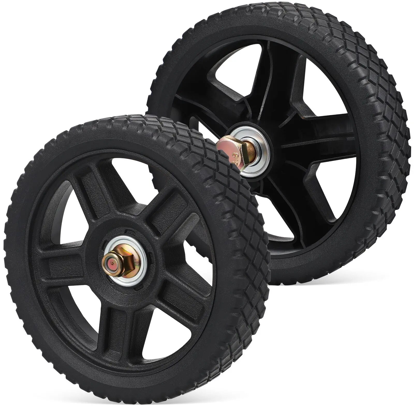 Запасные колеса для газонокосилок 7 дюймов из ПВХ