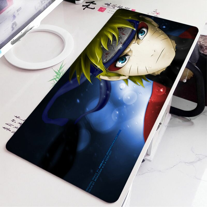 Коврик для мыши Naruto, нескользящий, для игрового ноутбука, размер XXL