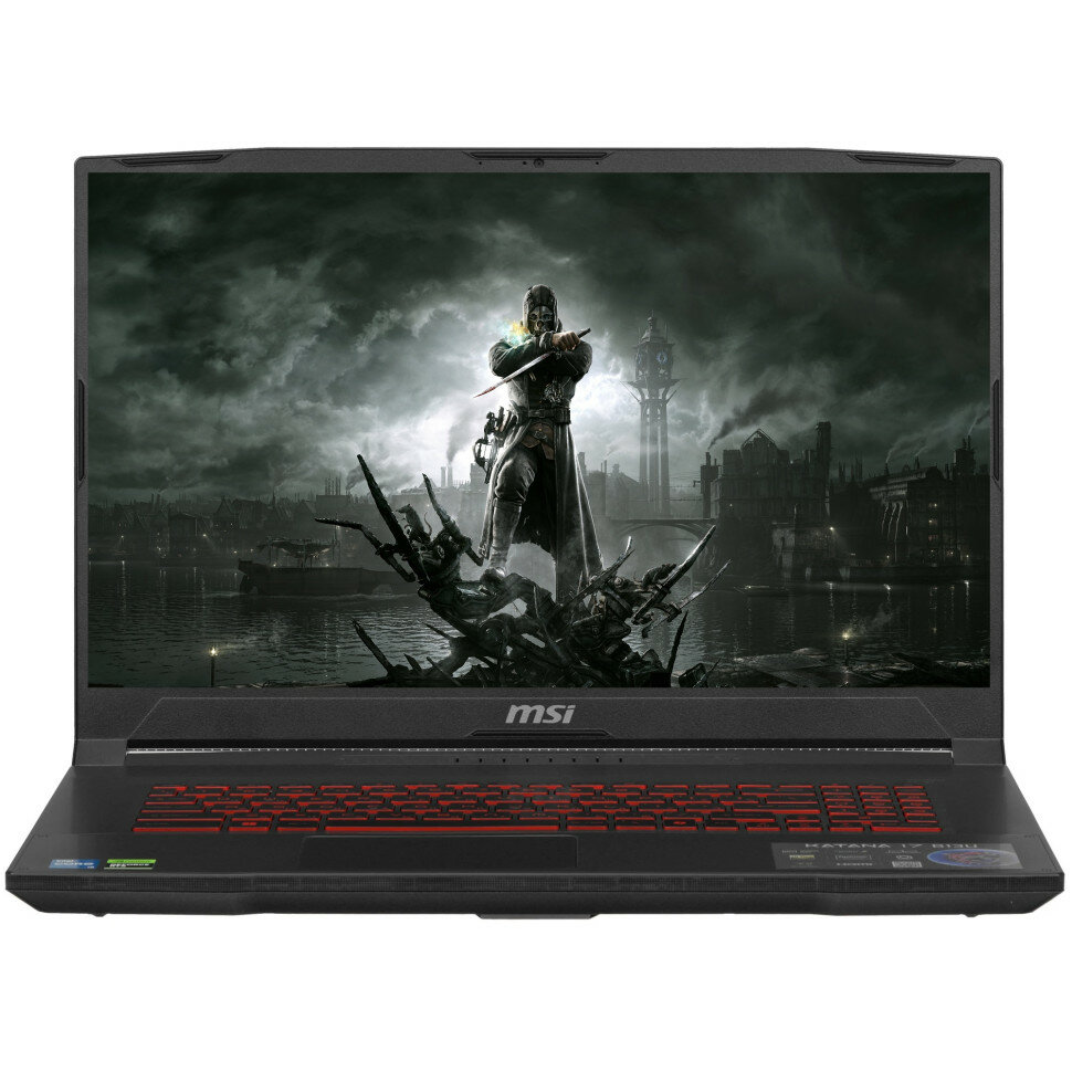 17.3" Ноутбук MSI Katana 17 B13UCR-1491XRU, Intel Core i5-13420H, DDR5 16 ГБ, SSD 512 ГБ, GeForce RTX 3050 - 4 ГБ
