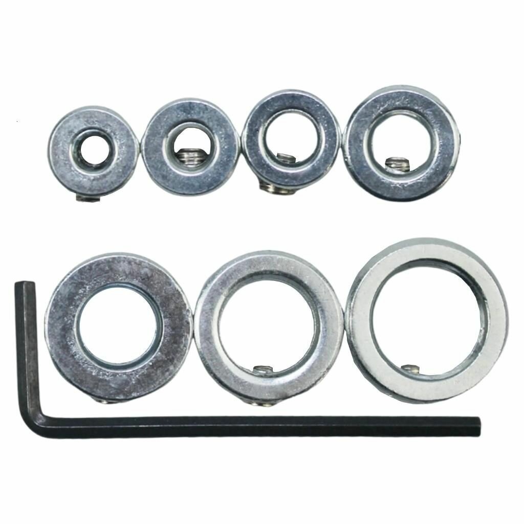 1 комплект из 7 частей, ограничитель для сверл диаметром от 3 до 12 мм