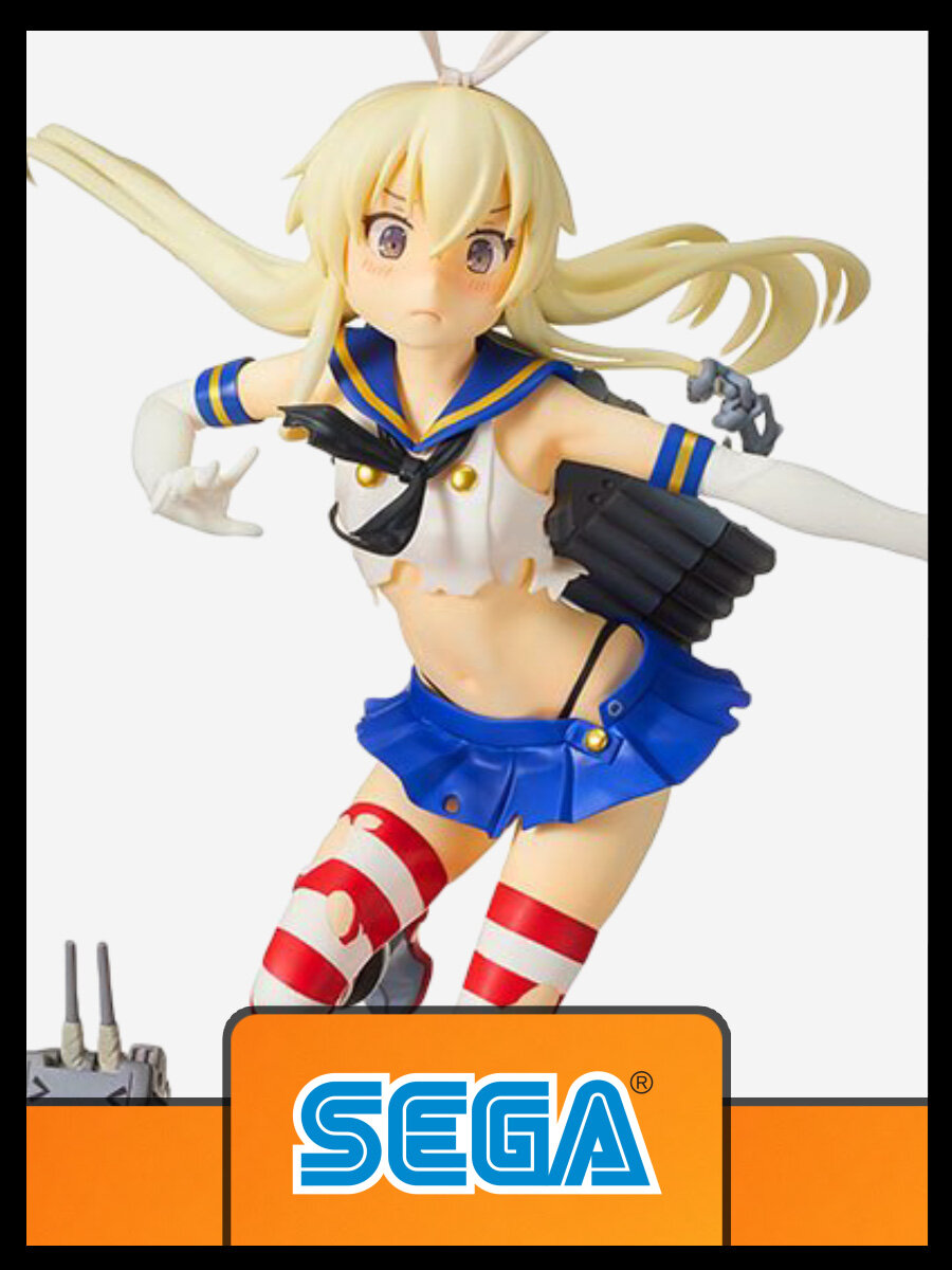 Оригинальная фигурка Shimakaze от Sega из Kantai Collection / Шимаказе «Флотская коллекция» 21 см
