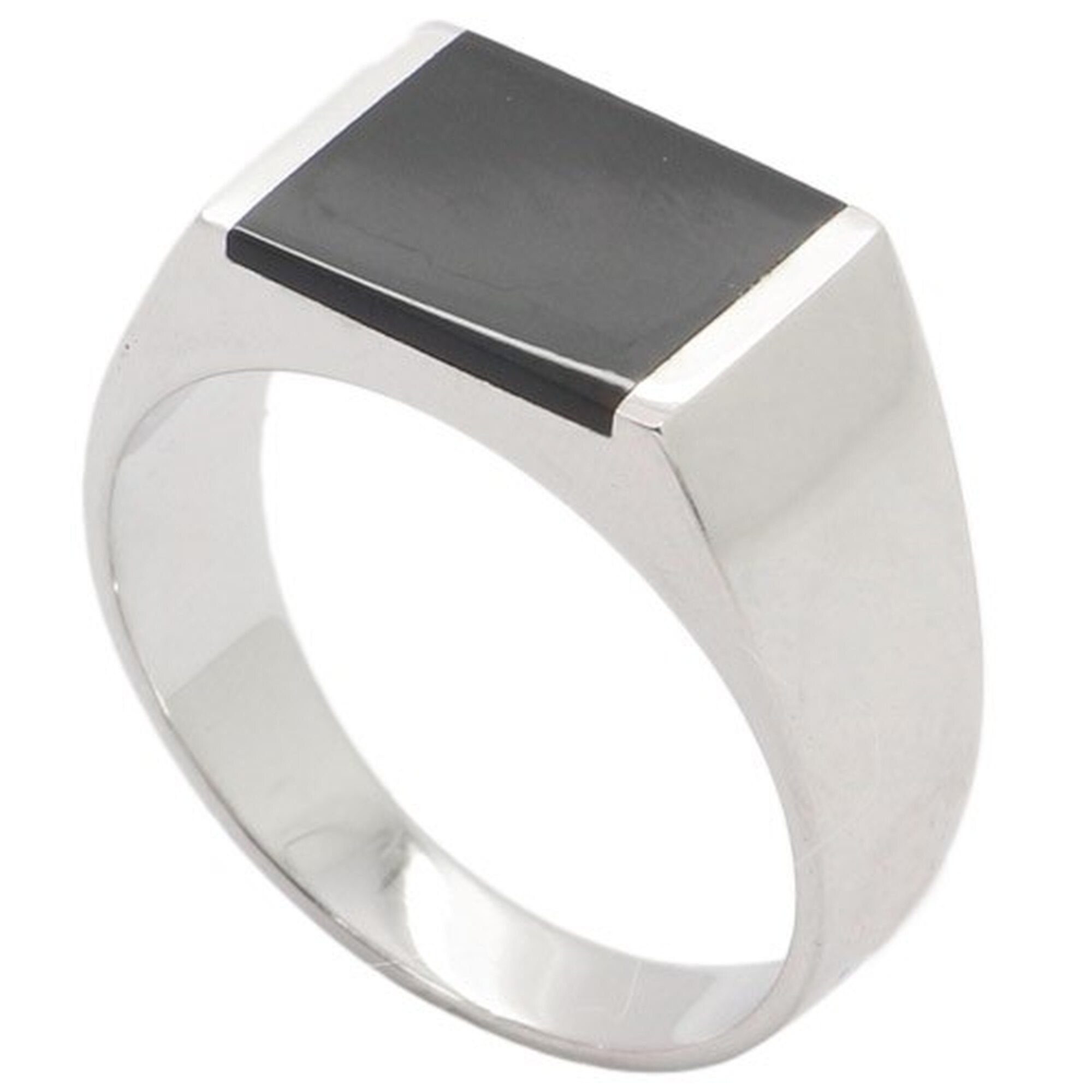 Печатка, серебро, 925 проба, родирование, эмаль