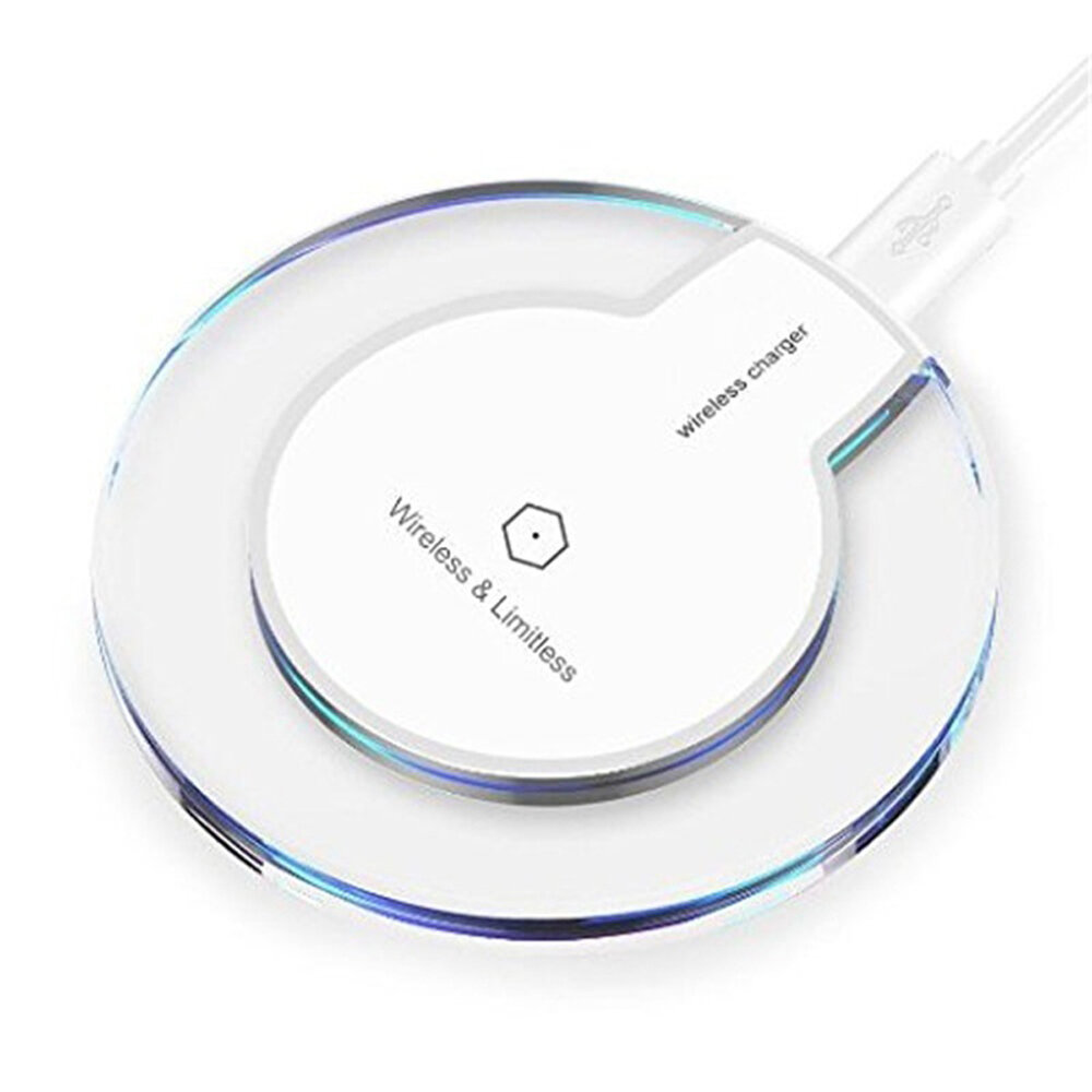 Ультратонкий беспроводной телефон QI Quick Charge для телефонов iOS и всех стандартных смартфонов