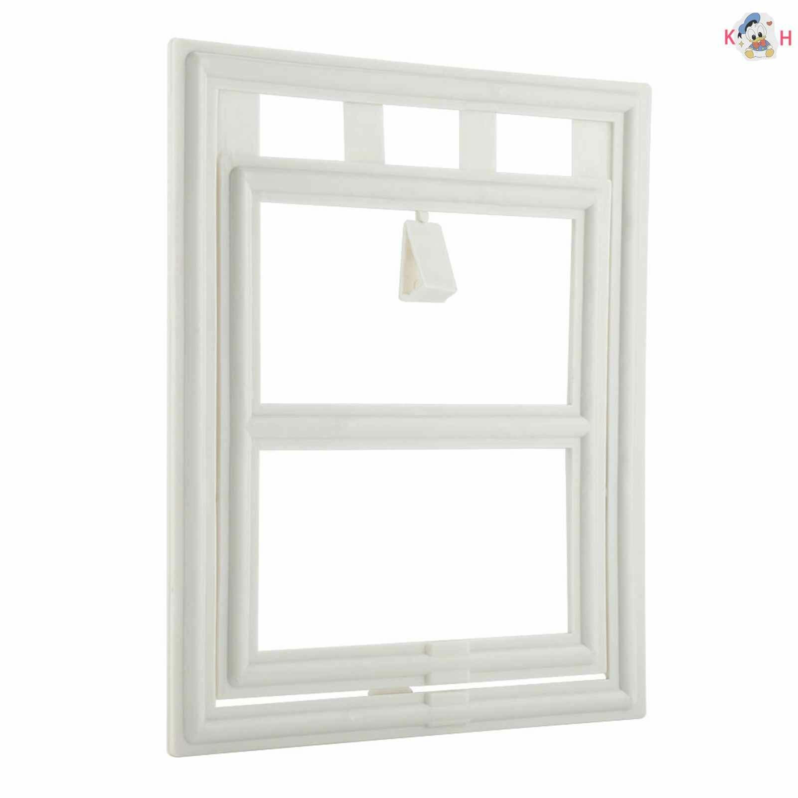 Дверца для животных в москитную сетку (белая, L, " " форма)