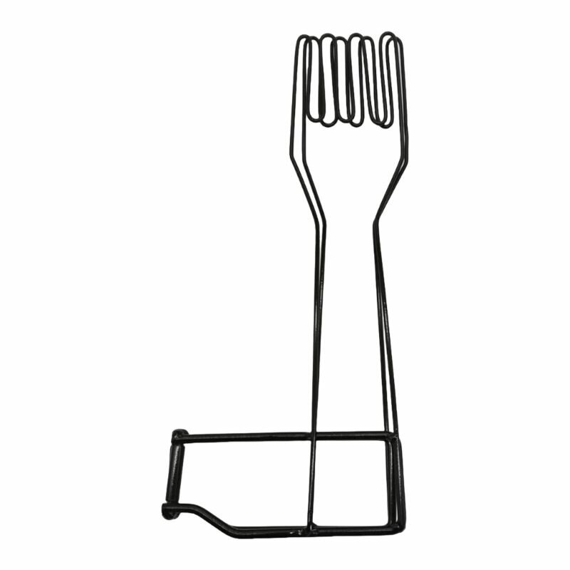 Многофункциональная складная подставка для перчаток - черный лак