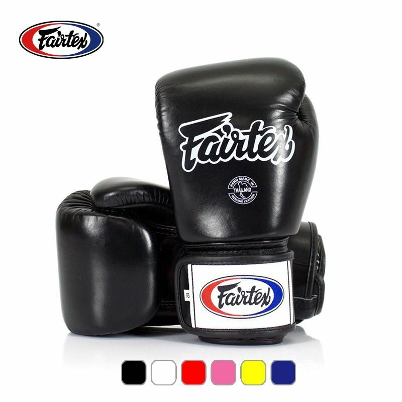 Боксерские Перчатки Fairtex BGV1 (Телячья Кожа, Сделано В Таиланде ) Muay Thai /Boxing Gloves 16oz