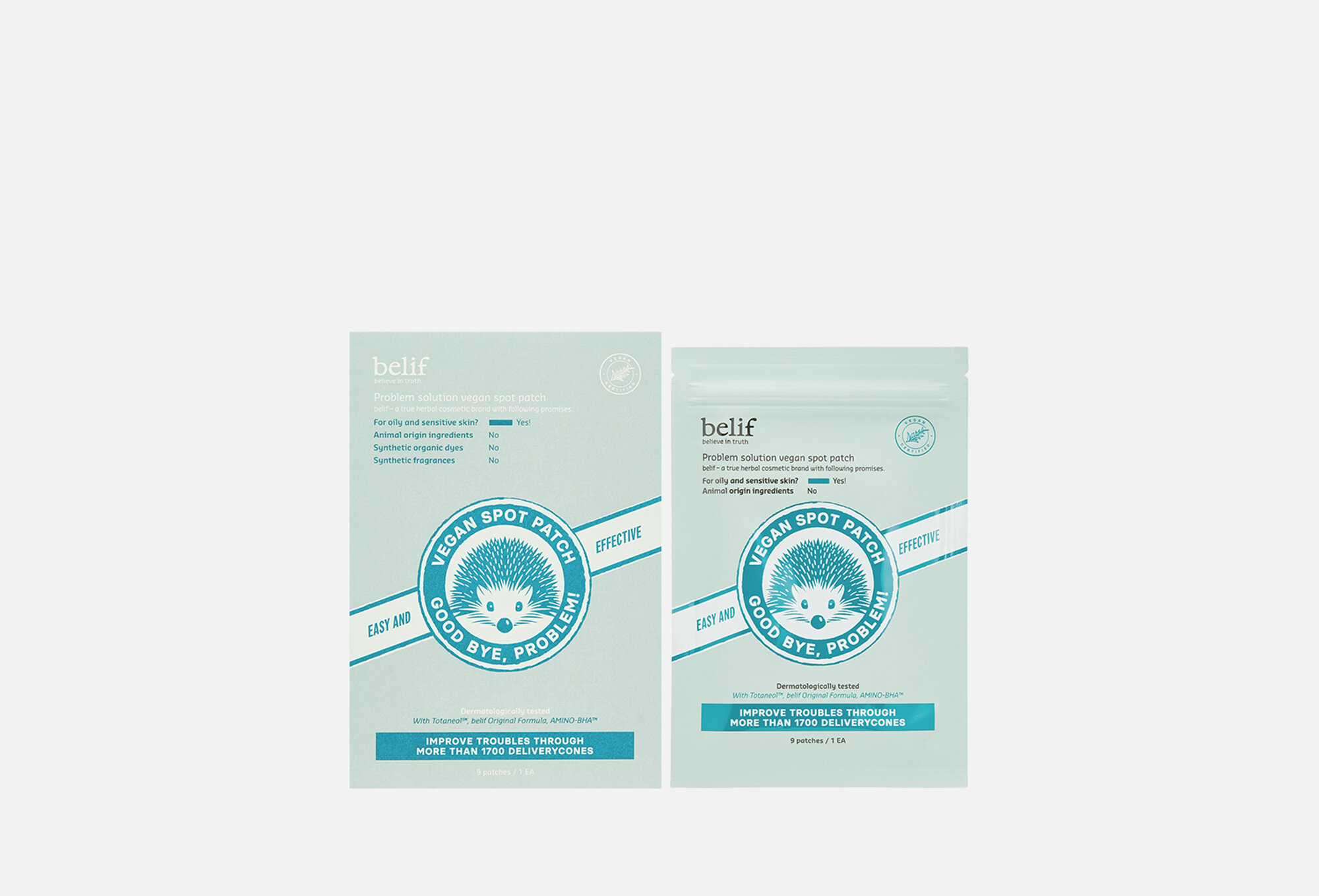 Точечные патчи для лица BELIF Problem solution vegan