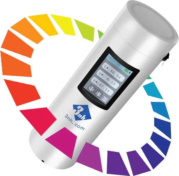 3nh Профессиональный ColorReader CR2 Bluetooth 5,0 с приложением колориметр двойной оптический датчик пути и полный спектр света 400 ~ нм