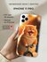 Чехол на Apple iPhone 11 Pro / Айфон 11 Про с принтом "Кот на велике"