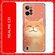 Чехол на Realme C31 / Реалми C31 с принтом "Довольный рыжий котик"