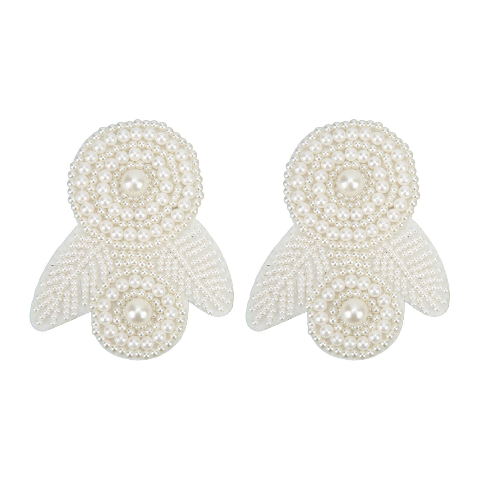 Шт. жемчужные цветочные украшения для обуви, сияющий внешний вид, более персонализированные модные цветочные украшения для обуви, сандалий Cuillère Fleur