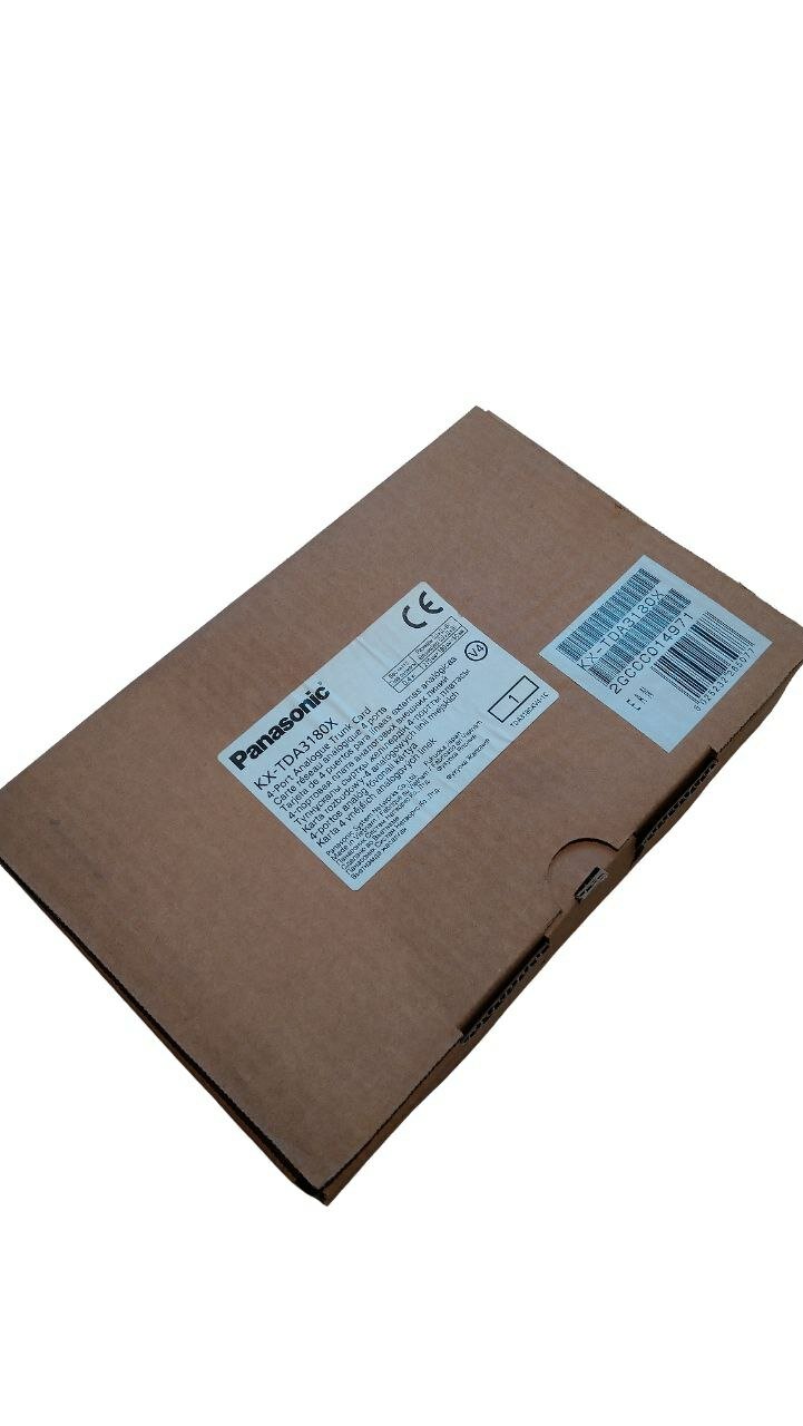 Panasonic KX-TDA3180X, плата расширения для АТС, на 4 аналоговых внешних линий