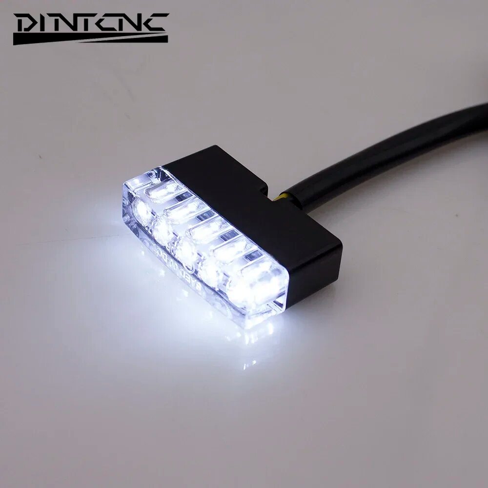 Белый LED задний фонарь для мотоцикла