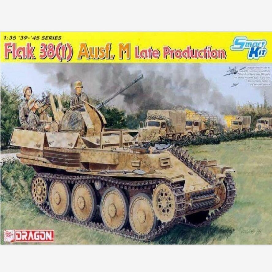 DRAGON 6590 1/35 FLAK 38 t AUSF. M сборная модель танка