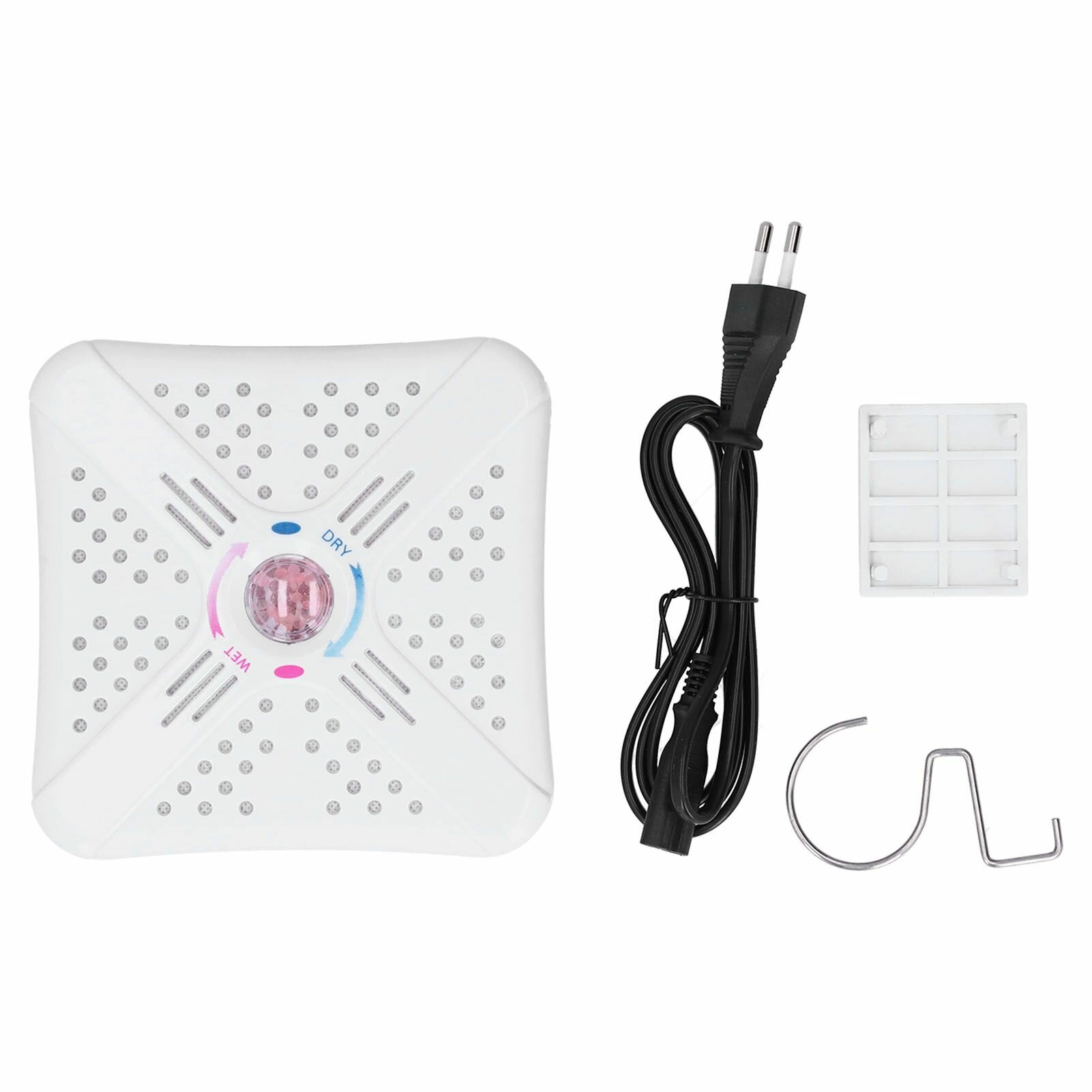 Мини-осушитель воздуха, белый, многоразовый, возобновляемый, для удаления влаги из влажного воздуха, для дома, офиса, автомобиля