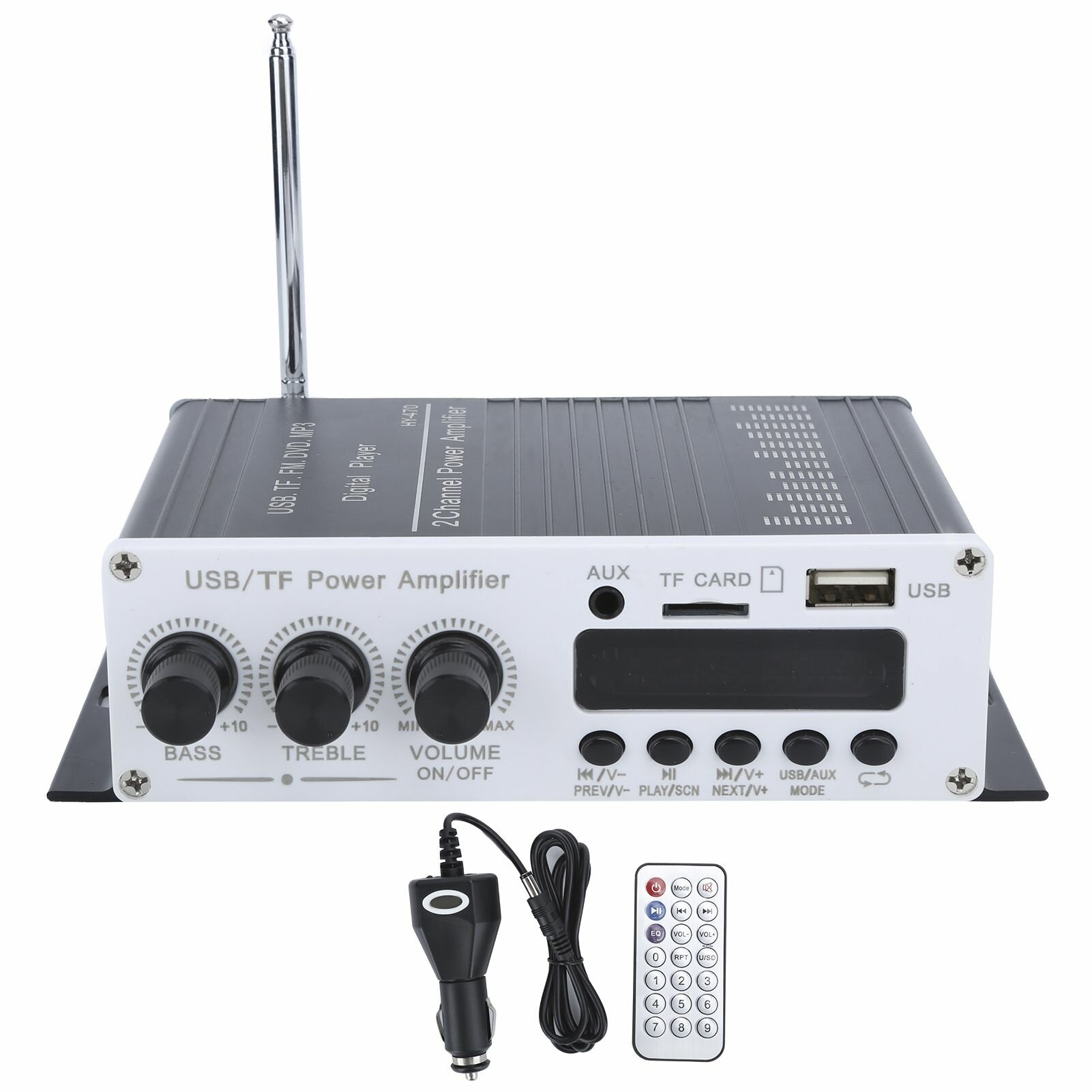 USB FM Bluetooth 4.2 плеер усилитель Hi-Fi stereo