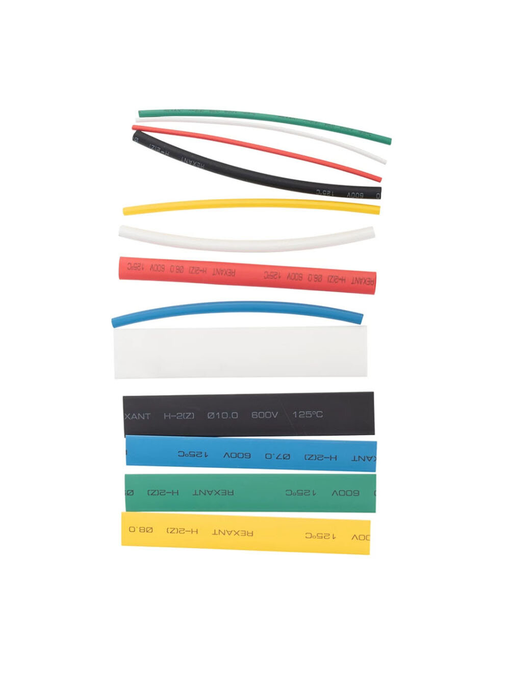 Трубка термоусадочная Multicolor ТУТ 2/1 мм 100 мм 6 цветов (130 шт.)