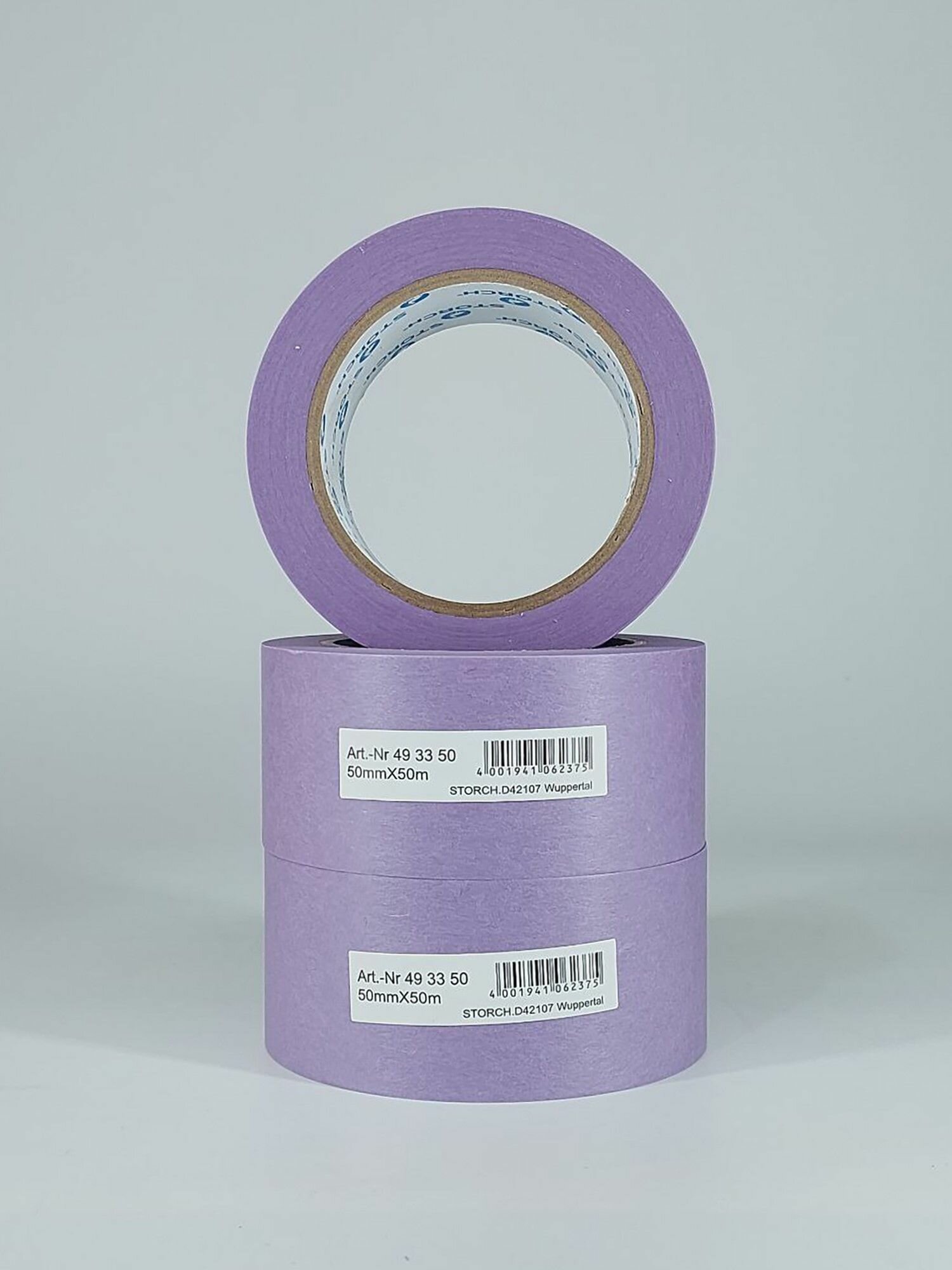 Лента малярная фиолетовая Storch 493350 (50мм*50м) упак (3 шт)