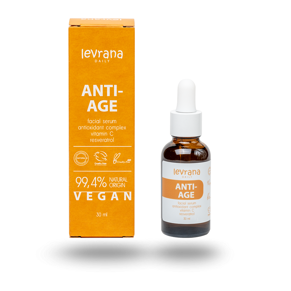 Сыворотка д/лица LEVRANA Anti‑Age 30мл