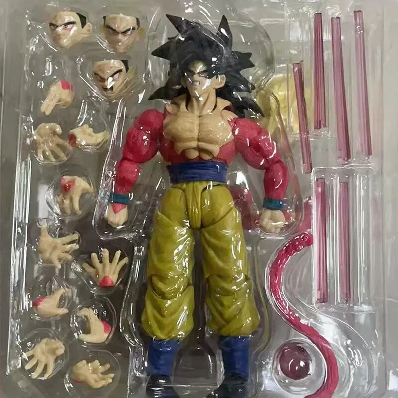 Bandai Demonical Fit Dragon Ball Son Goku Super Saiyan 4 Фигурка 16 см NO BOX