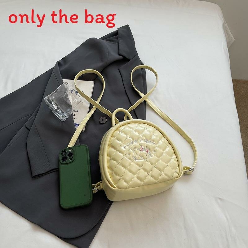 Рюкзак для девочек Fresh Style с принтом букв и дизайном желтый