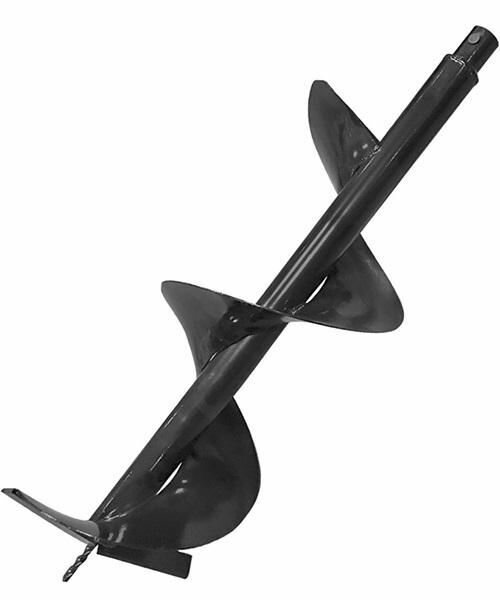 Шнек для грунта Carver GDB-300/1 однозаходный (d пос 20мм, D 300мм, L 80см)