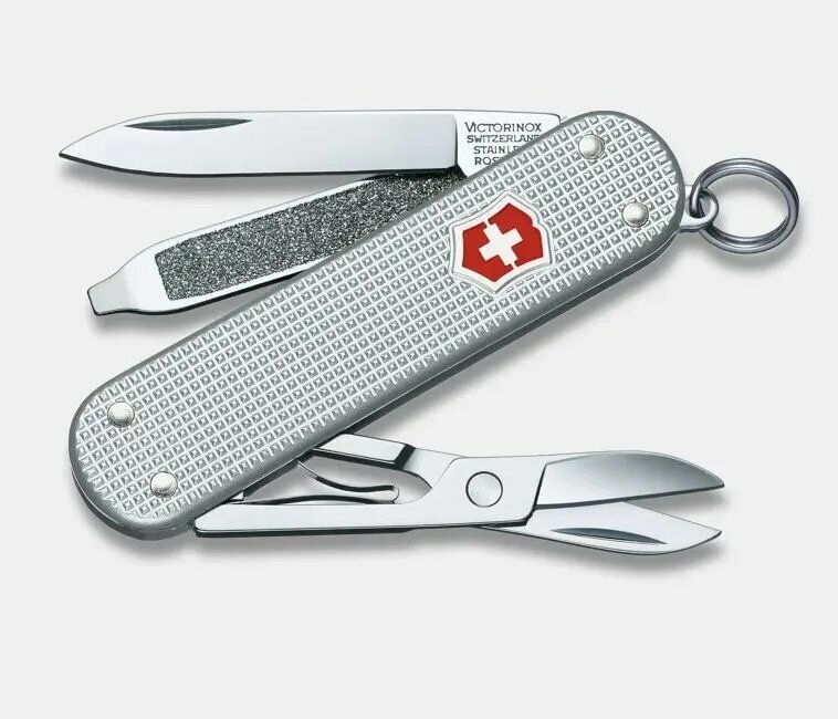Многофункциональный нож Victorinox SAK Classic SD Alox 5 функций Мультитул 58 мм