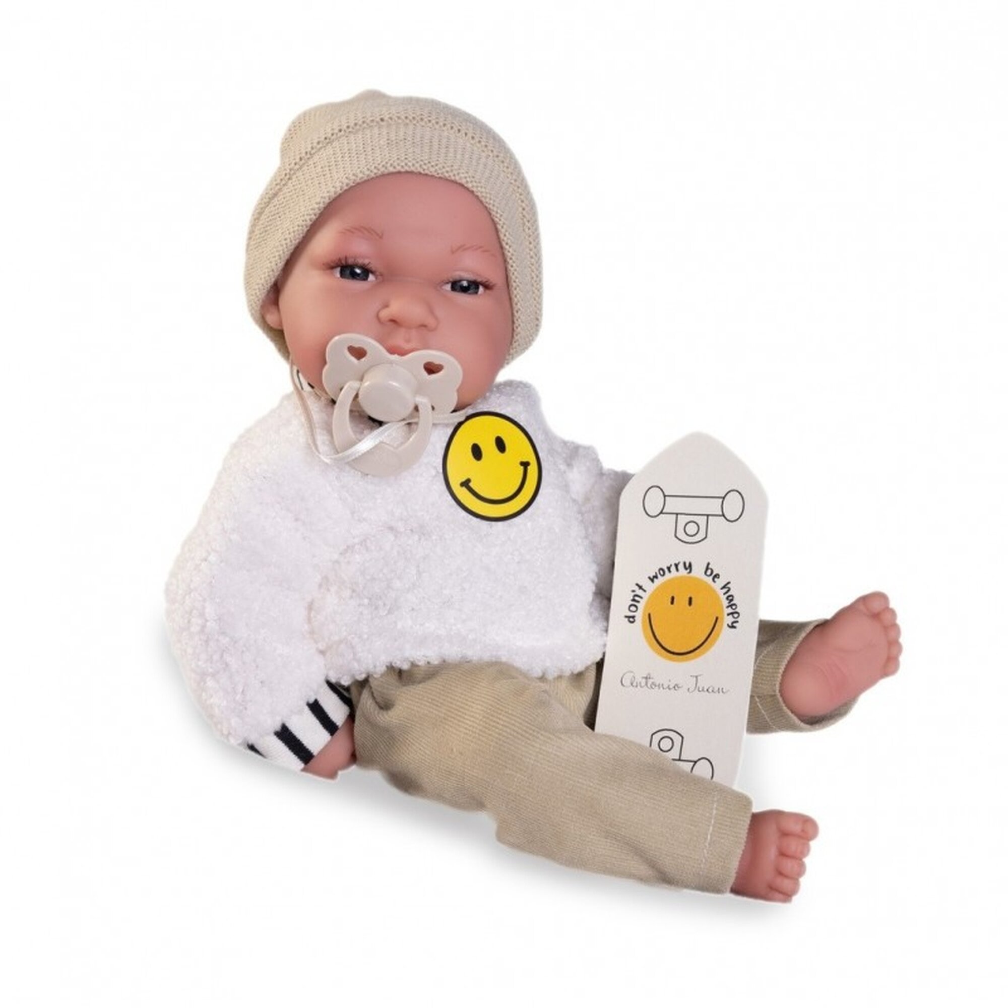 Кукла Antonio Juan Baby Tonet Smile, для мальчиков, 33 см, Испания