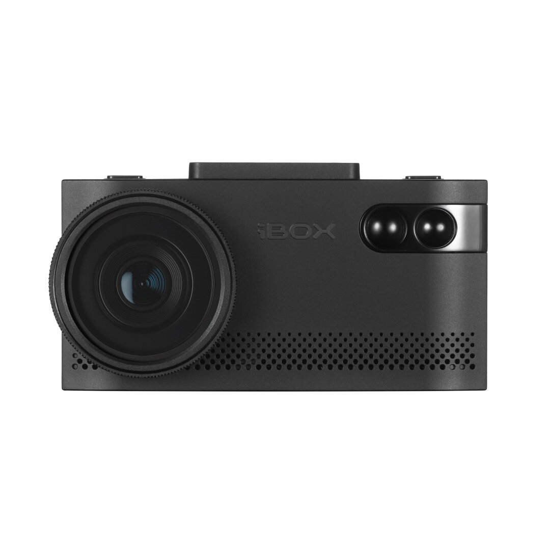 Видеорегистратор iBox EVO LaserVision Wi-Fi Signature Dual + КЗВ + Кабель 24H 1449 +радар+GPS 1920x1080, Sony, 170°,3. CPL, магнит, LNA +камера з/в