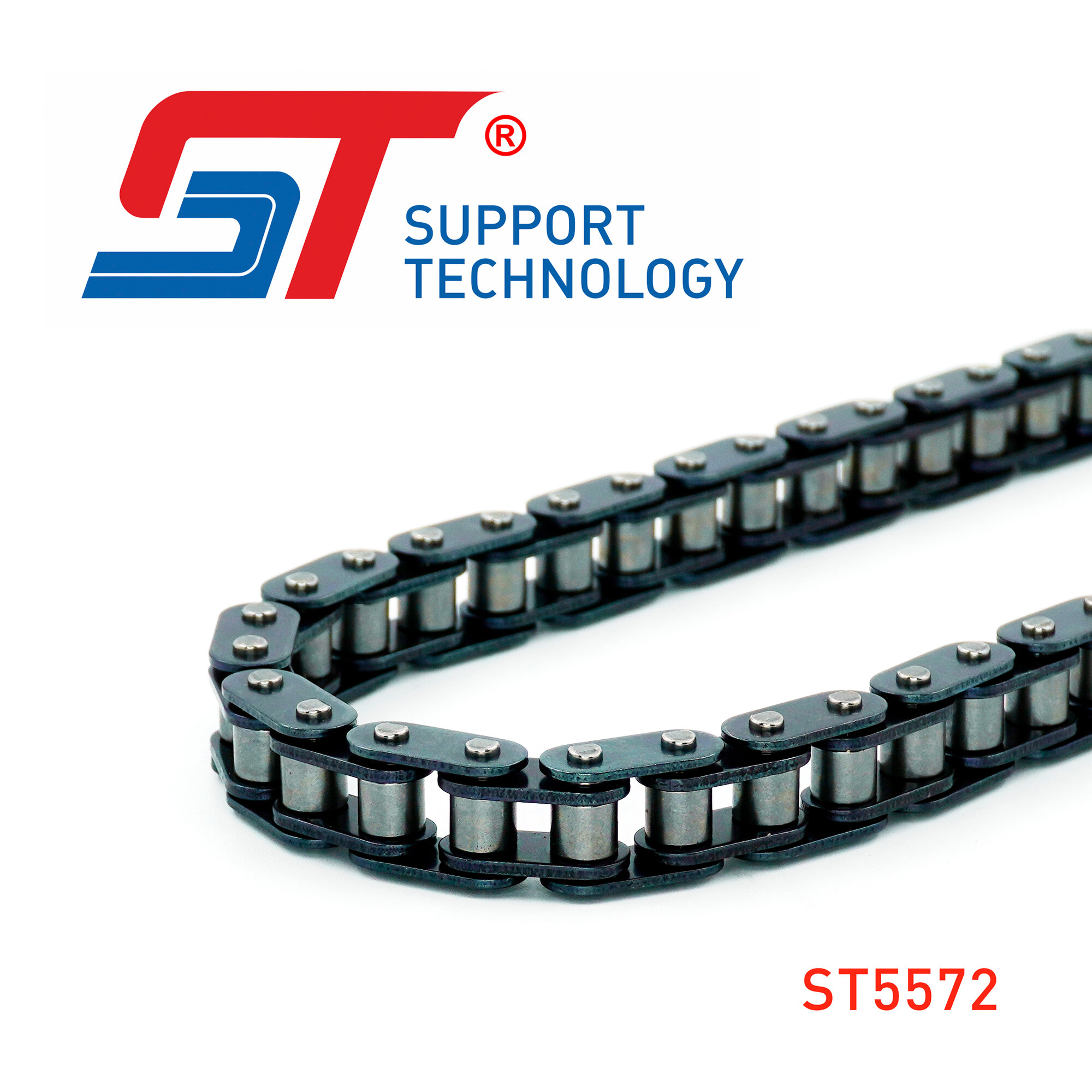 Цепь ГРМ однорядная 116 звеньев для ВАЗ 21214; Support Technology (ST)