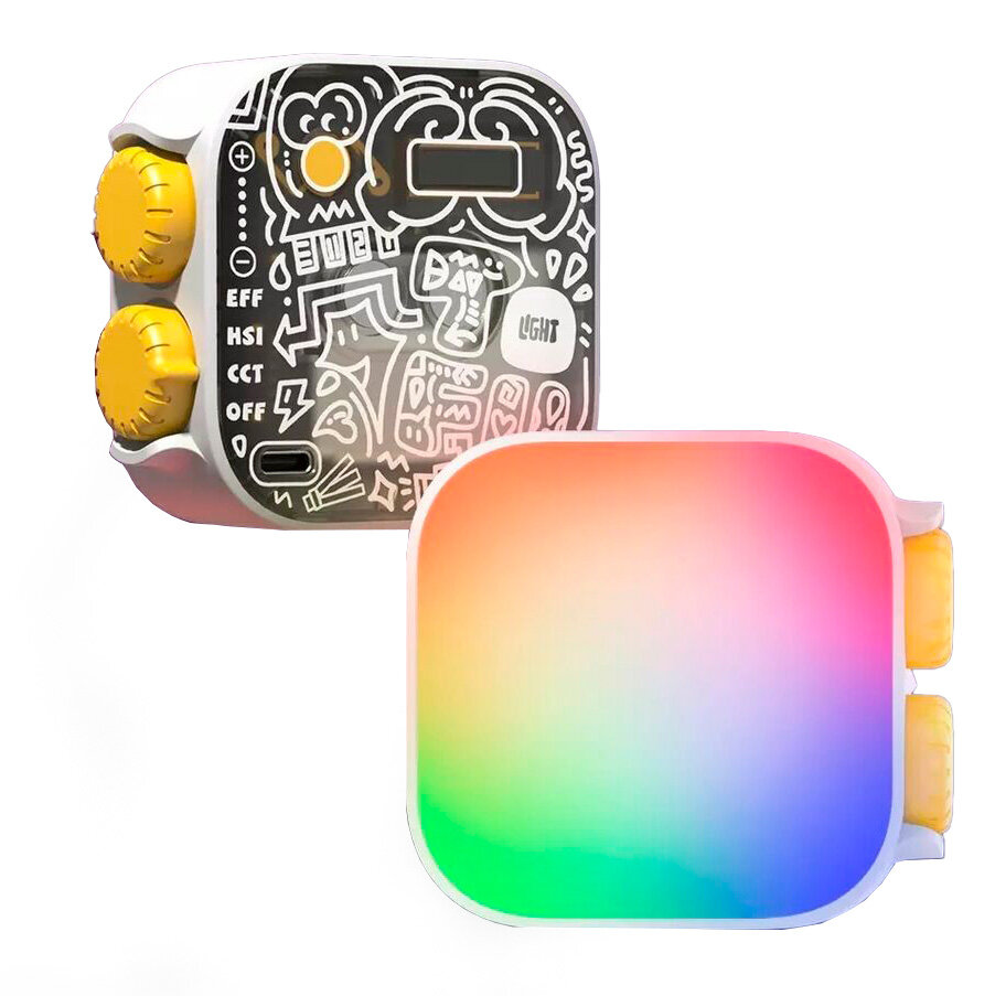Подсветка портативная для фото и видео FUNSNAP TOFU Light RGB 2500K-9900K