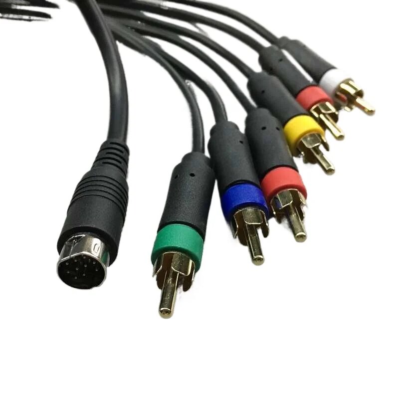 Sega Saturn RGB/RGBS кабель SCART Красный