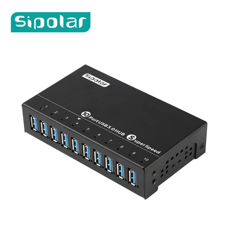 Sipolar A-103 10-портовый USB 3.0 хаб