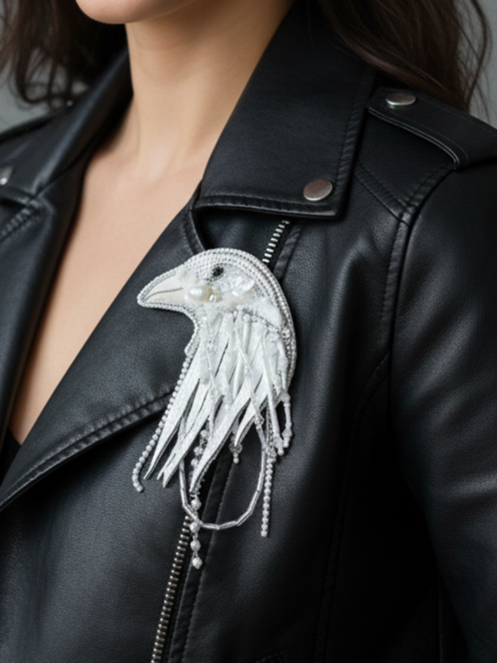 Брошь, кристалл