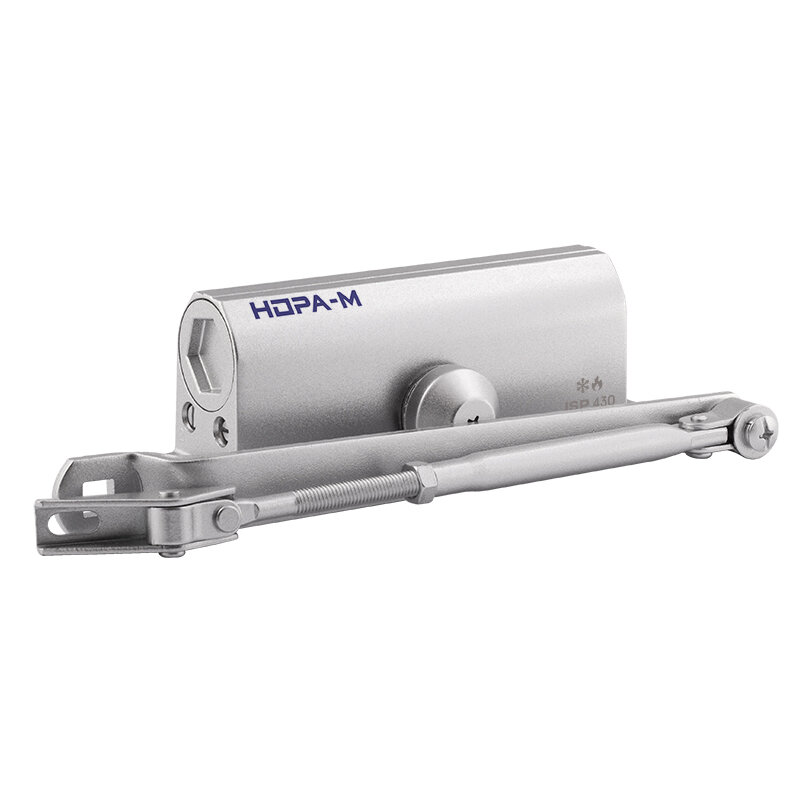 430 F ISPARUS (серебро) нора-м Доводчик фиксация морозостойкий 50-110 кг