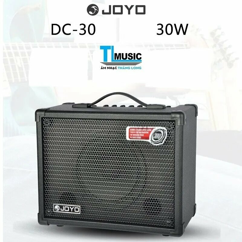 Гитарный комбоусилитель JOYO DC30 30Вт | 8 аналоговых усилителей, черный