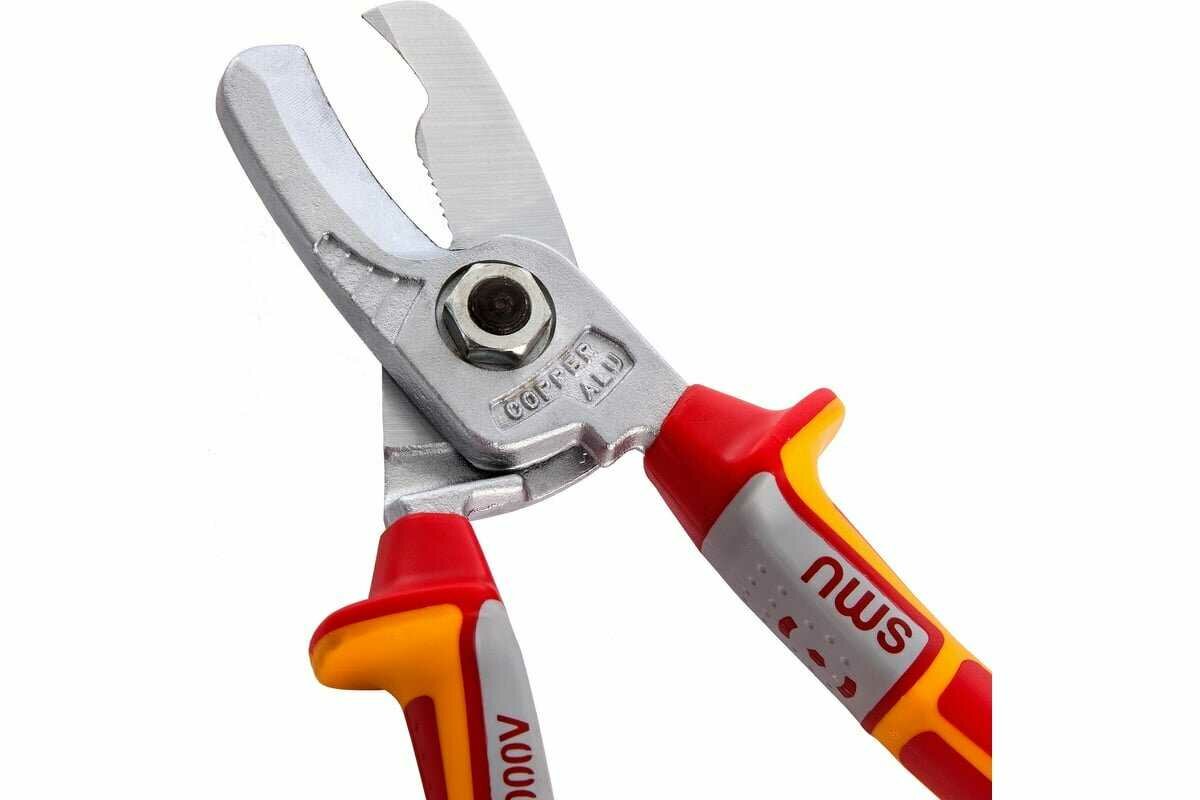 Кабелерез NWS 043-49-VDE-210, VDE, 21 см, до 1000 В, двухкомпонентные рукоятки