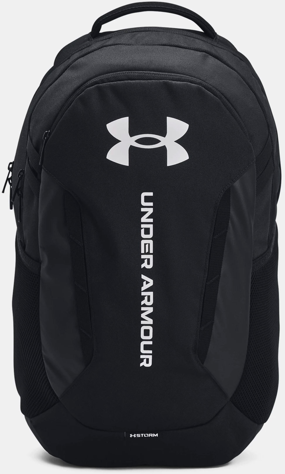 Рюкзак Under Armour UA Hustle 6.0 Backpack Black-White 1384672-002