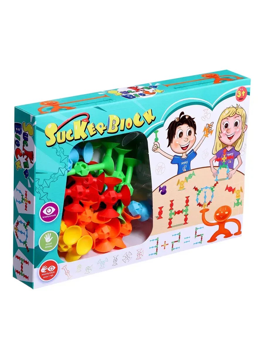 Конструктор резиновый Веселые присоски