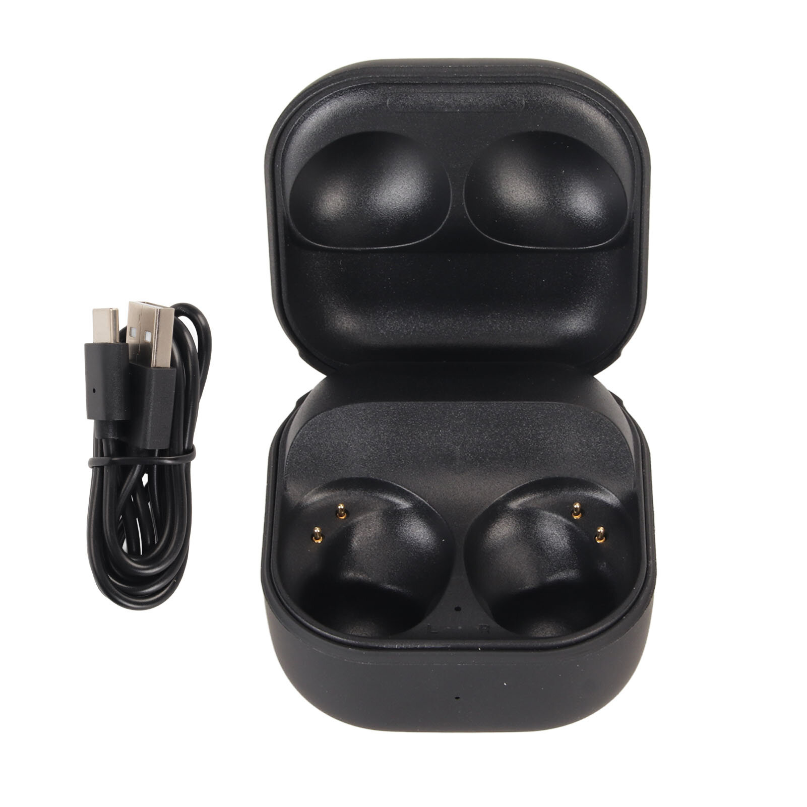 Наушники зарядки корпуса зарядки USB Зарядное устройство для зарядки для зарядного устройства Bluetooth для Galaxy Buds 2 Pro SM R510 Black