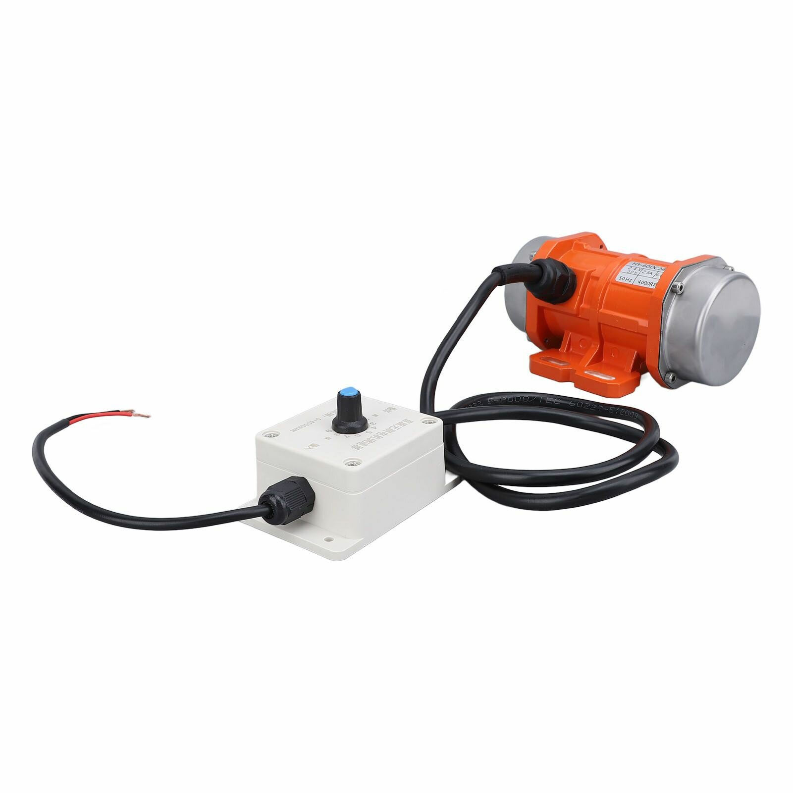 DC24V безщеточный вибромотор 4000 об/мин, регулируемая скорость, водонепроницаемый IP65, 60W для строительных работ
