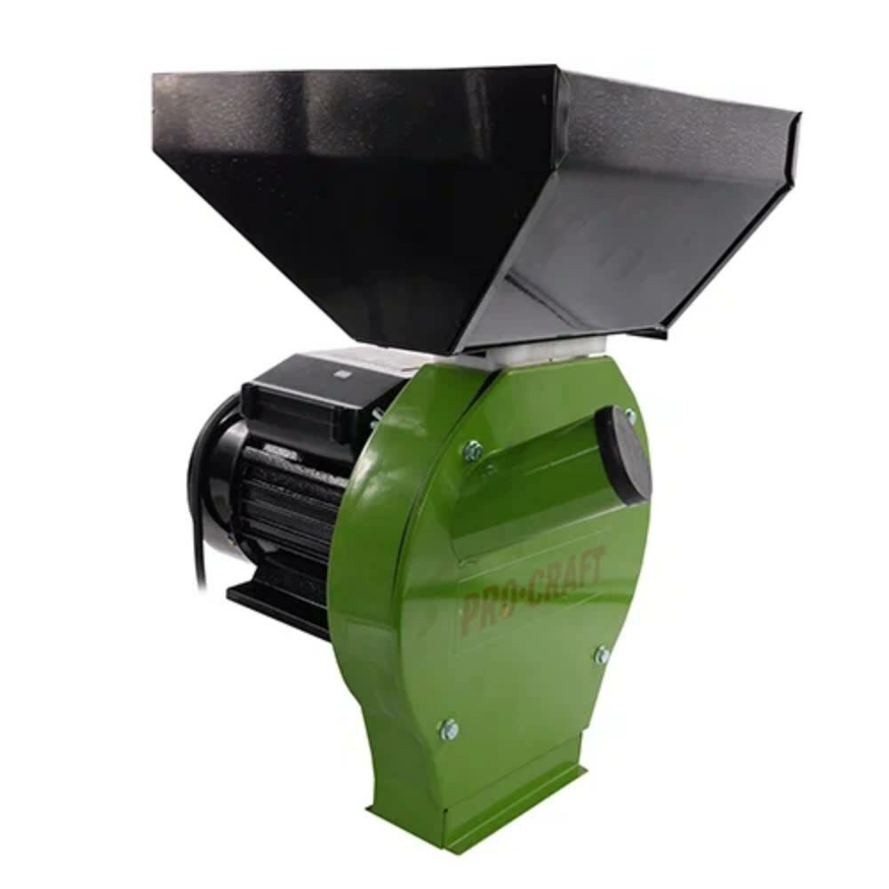 Зернодробилка ProCraft PCM-3000, чугунный корпус, 6 л, 2.5 кВт, настольная установка
